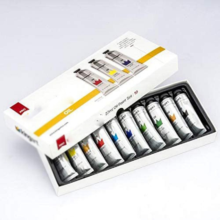 non-toxic 37ml artist oil acrylic painting tubes set